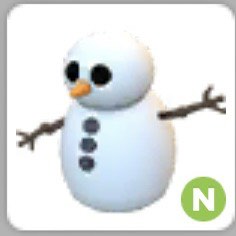 adopt me neon snowman, Video Gaming, Gaming Accessories, In-Game ...