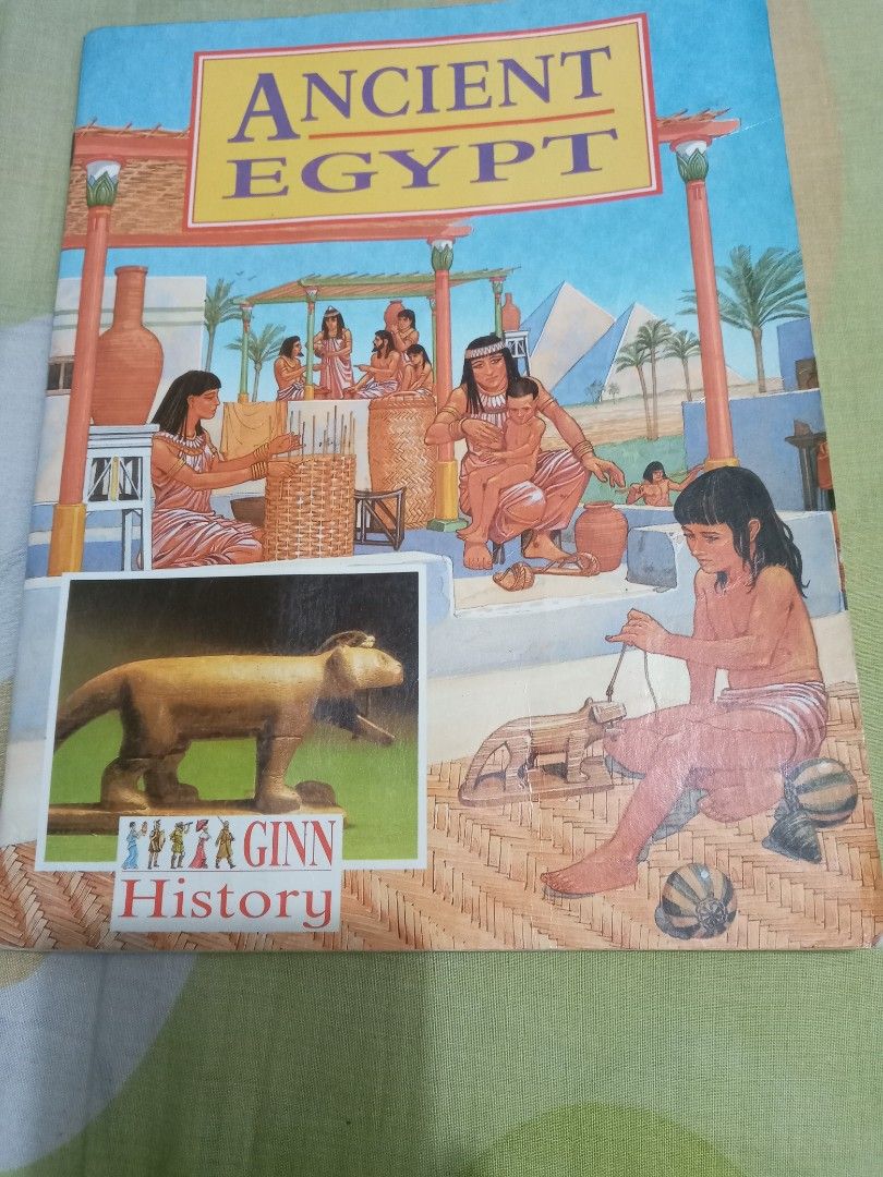 ANCIENT EGYPT SOFT BOUND CHILDRENS BOOK, Hobbies & Toys, Books ...