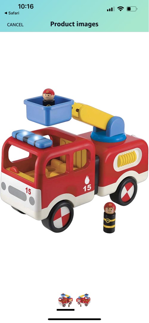 AS-IS ELC Whizz World Fire Engine Toy, Hobbies & Toys, Toys & Games on ...