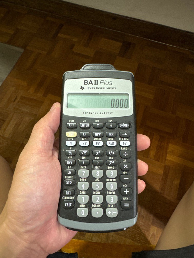 BA II Plus financial calculator, Computers & Tech, Office & Business ... BA II Plus financial calculator, Computers & Tech, Office & Business ...