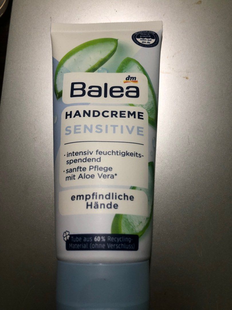 Balea 德國🇩🇪DM 芭樂雅 蘆薈 護手霜 HANDCREME SENSITIVE 德國藥妝 手部滋養, 香水、美妝、保養, 美甲、手部 ...