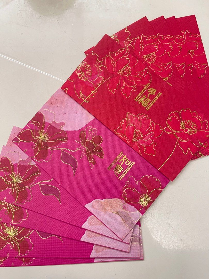 Bangkok Bank Red Packet 2024 / Ang Pow 8 pieces / Angpow Packet ...