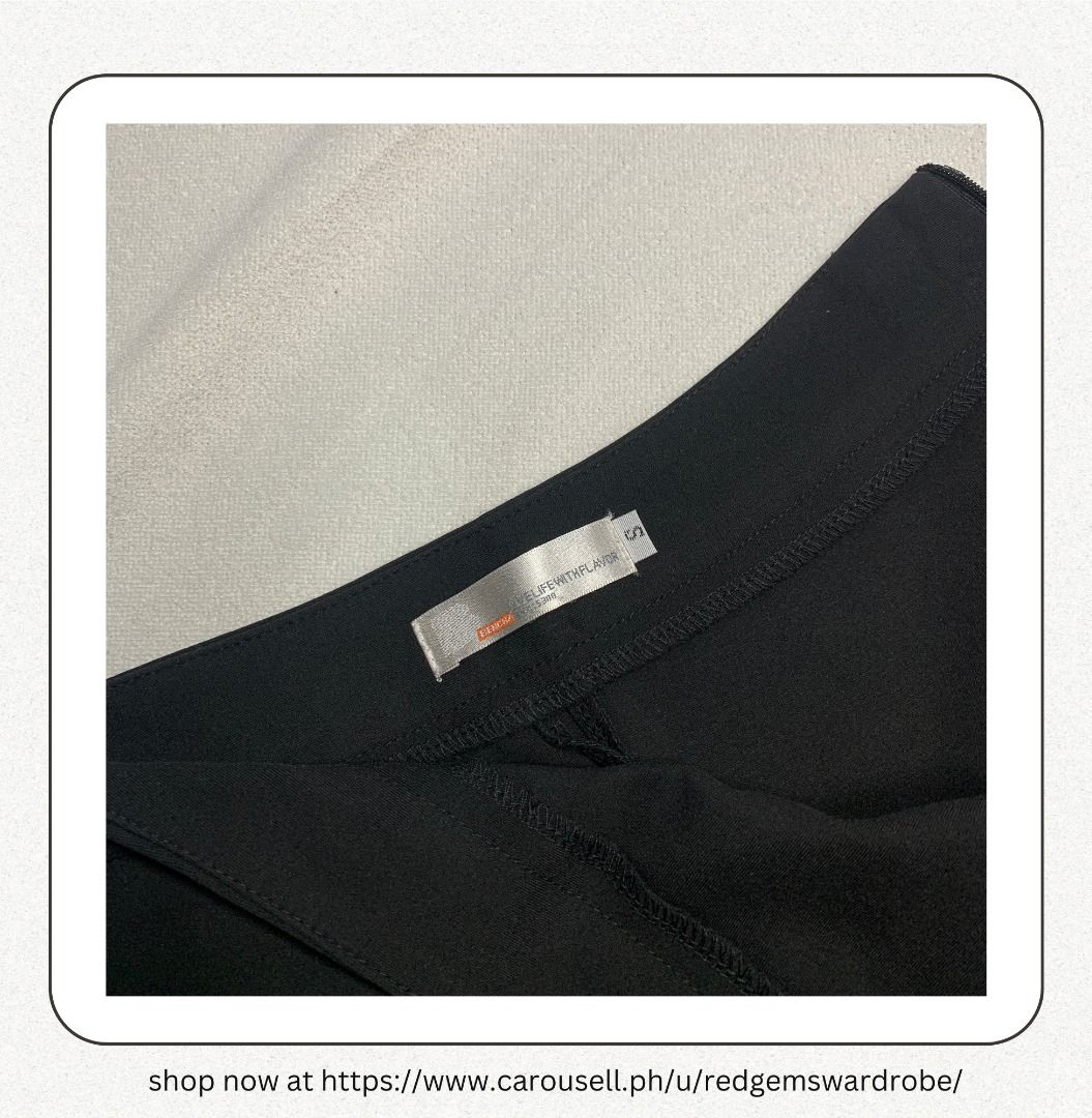 Bench | Black Midi Skirt with Back Slit | Small, Women's Fashion ...