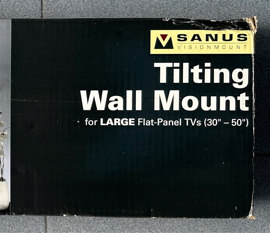 BNIB Tilting Wall Mount for Large TV, TV & Home Appliances, TV ...