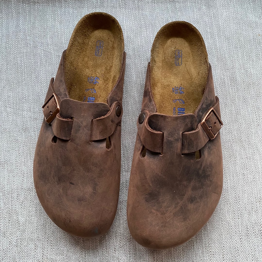 Boston Clogs Habana Oiled Leather SFB, Men's Fashion, Footwear ...