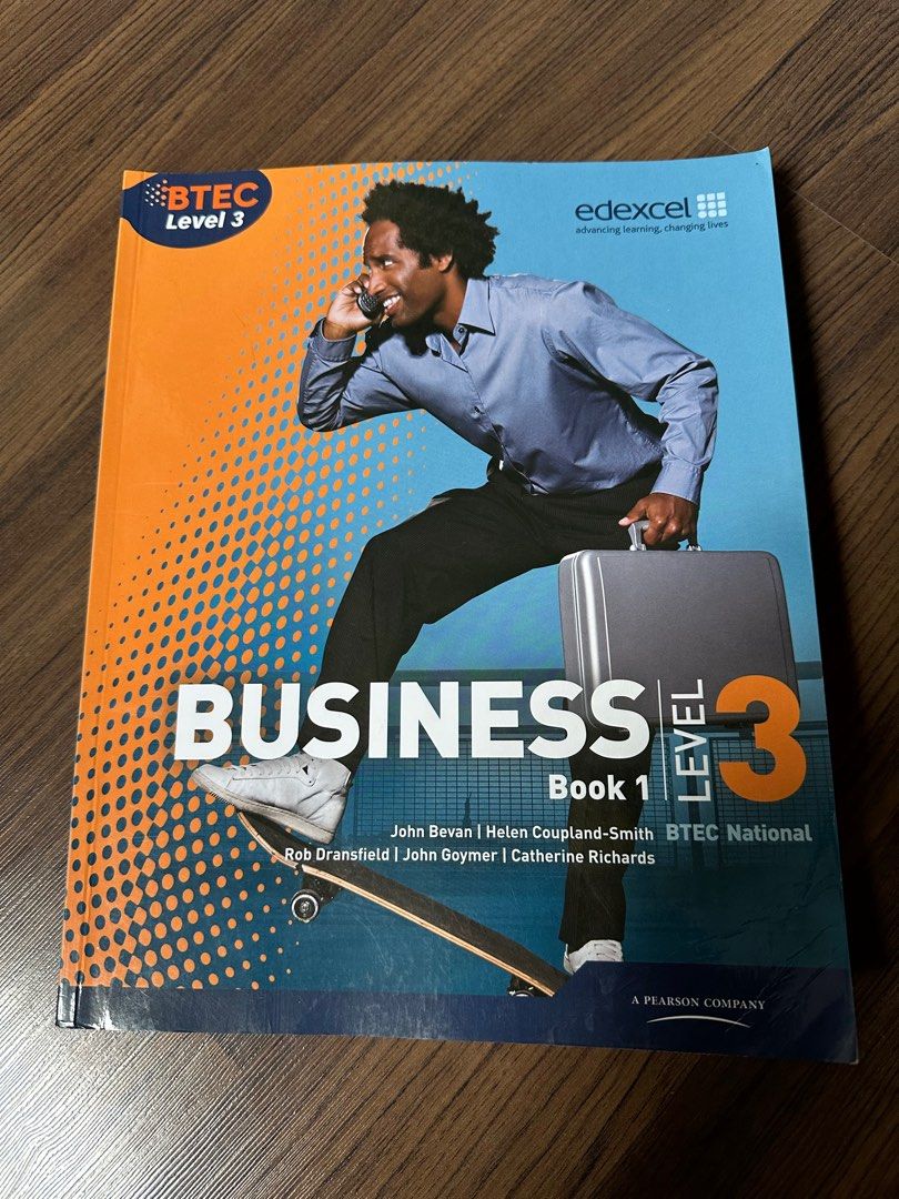 BTEC Level 3 - Business Book 1, Everything Else on Carousell