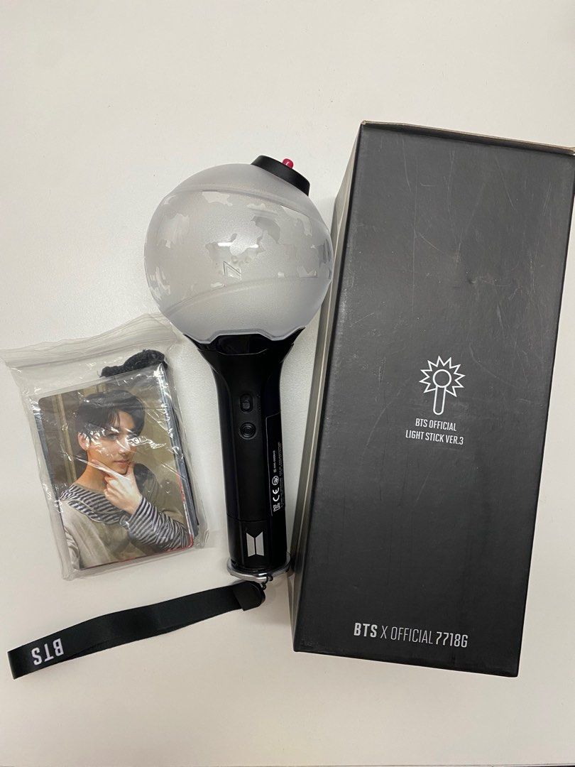 BTS Official Light Stick Ver.3 Army Bomb 防彈少年團 官方 應援棒 應援燈 阿米棒 第三代 正版全新 ...