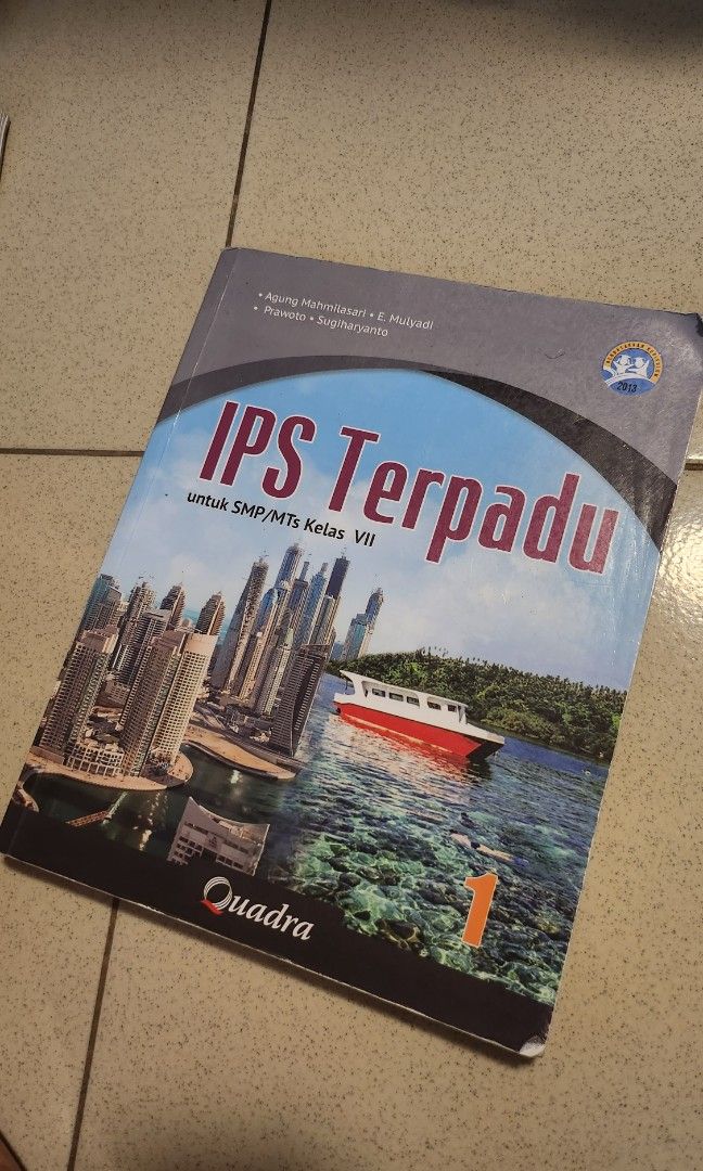 Buku IPS Terpadu 1 kelas 7 grade 7 Quadra, Buku & Alat Tulis, Buku ...