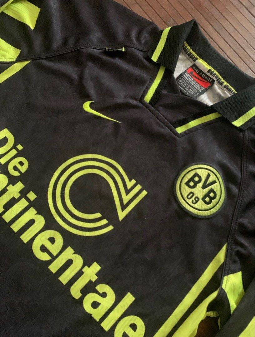 BVB Borussia Dortmund 96/97 Longsleeve soccer/football jersey/kit rare ...