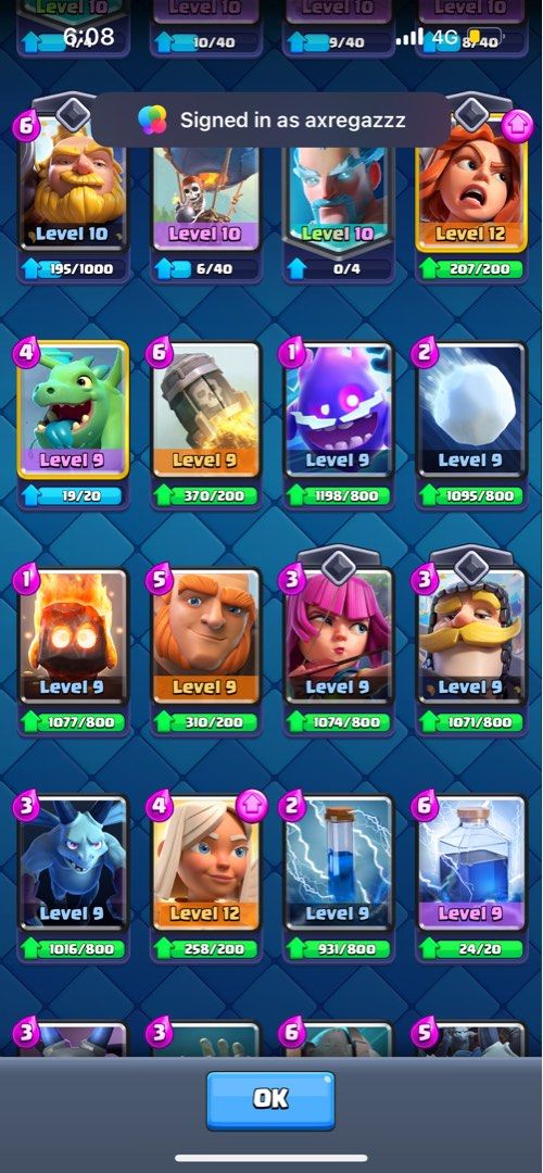 Clash Royale Acc (Not playing Anymore), Video Gaming, Video Games ...