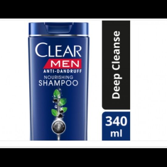 CLEAR MEN DEEP CLEANSE ANTI-DANDRUFF SHAMPOO 340 ML, Beauty & Personal ...