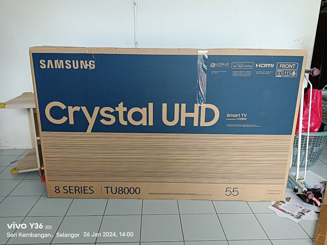 Crystal uhd smart tv, TV & Home Appliances, TV & Entertainment, TV on ...