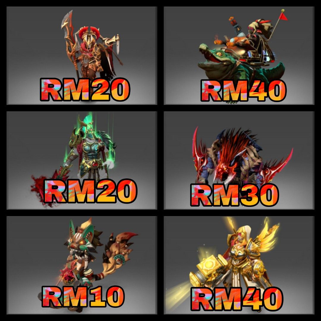 Dota 2 Cache Collector Set, Video Gaming, Video Games, Others on Carousell