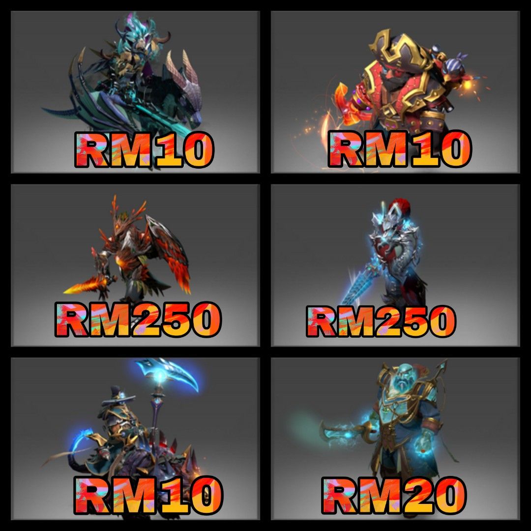 Dota 2 Cache Collector Set, Video Gaming, Video Games, Others on Carousell