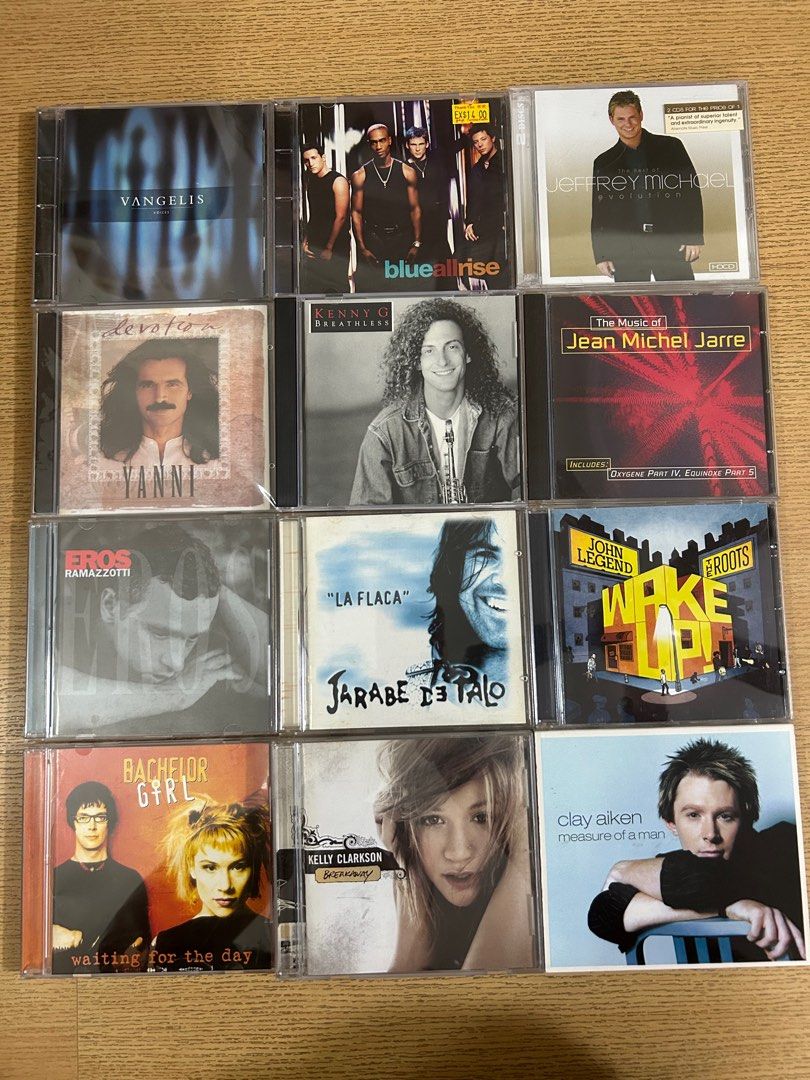 English CD Lot#1 (120 Titles/ 10 pages), Hobbies & Toys, Music & Media ...