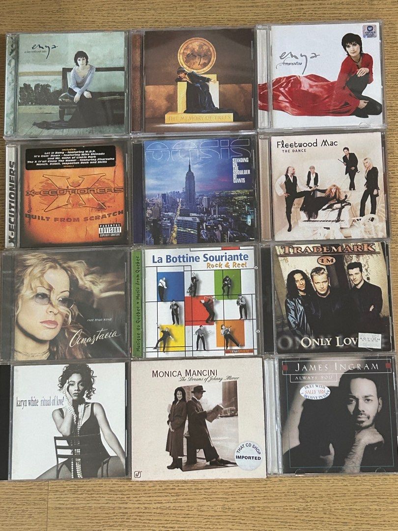 English CD Lot#1 (120 Titles/ 10 pages), Hobbies & Toys, Music & Media ...