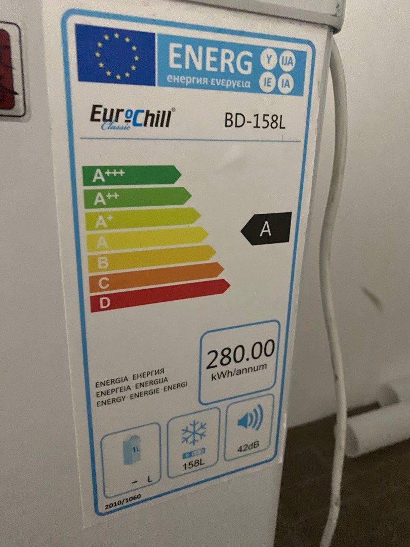 Eurochill High Quality Industrial Chest Freezer, TV & Home Appliances ...