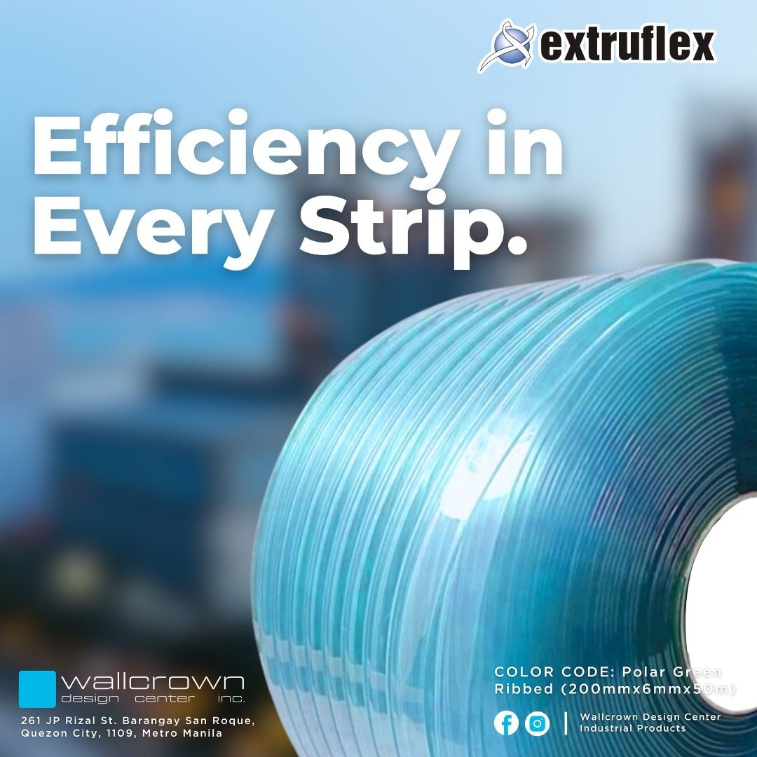 Extruflex PVC Strip Curtain - Polar Green, Commercial & Industrial ...