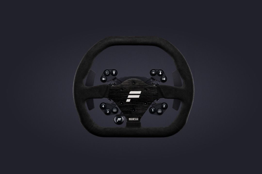 BNIB~ Fanatec ClubSport Steering Wheel Rim SPARCO® GT with Universal ...