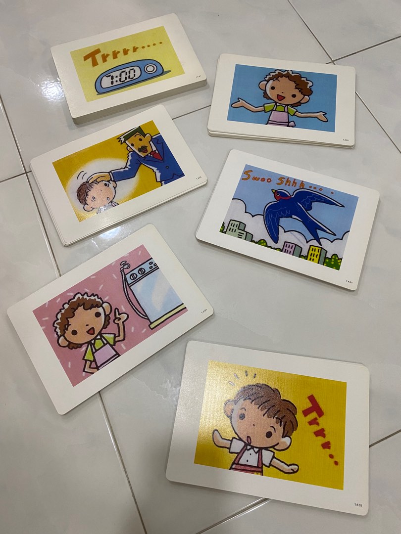 Multilingual Flashcard storybook , Hobbies & Toys, Books & Magazines ...