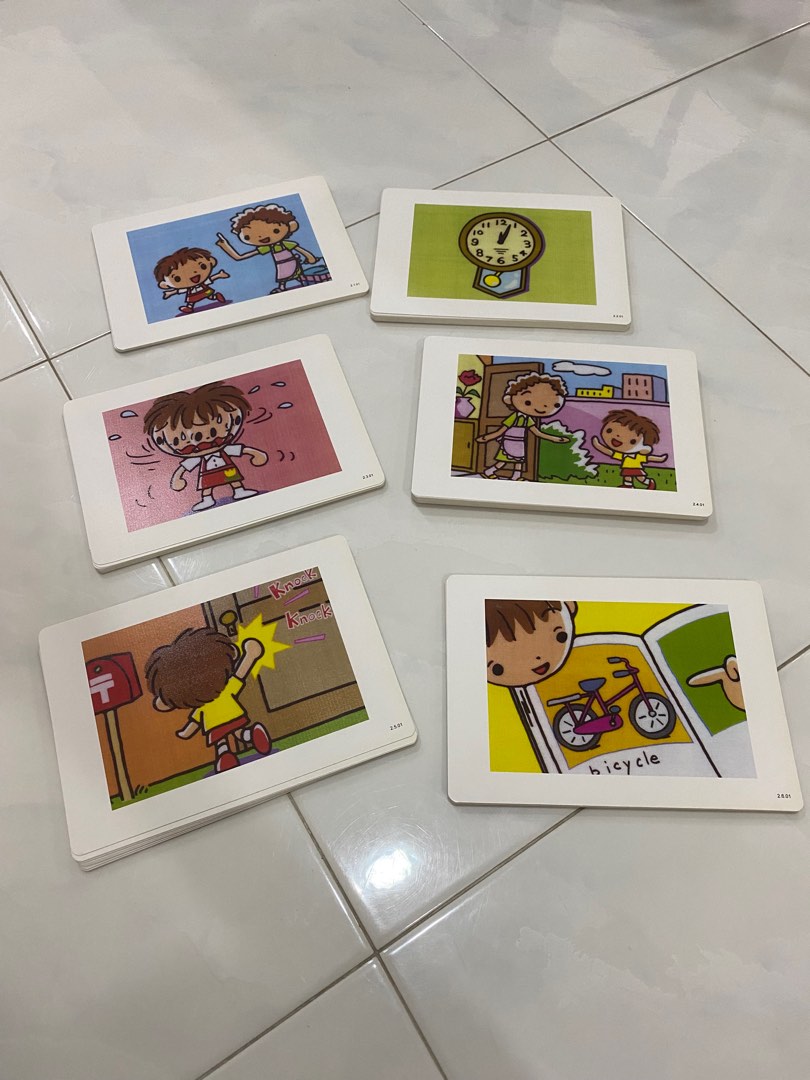 Multilingual Flashcard storybook, Hobbies & Toys, Books & Magazines ...