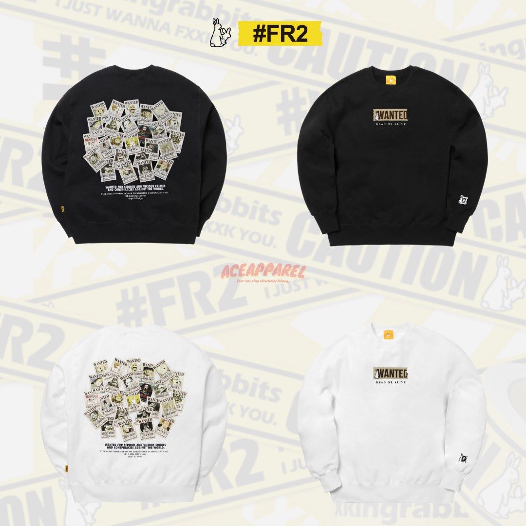 FR2 x One Piece Collab Pieces Tee Hoodie Crew, Men's Fashion, Tops & Sets, Tshirts & Polo Shirts ...