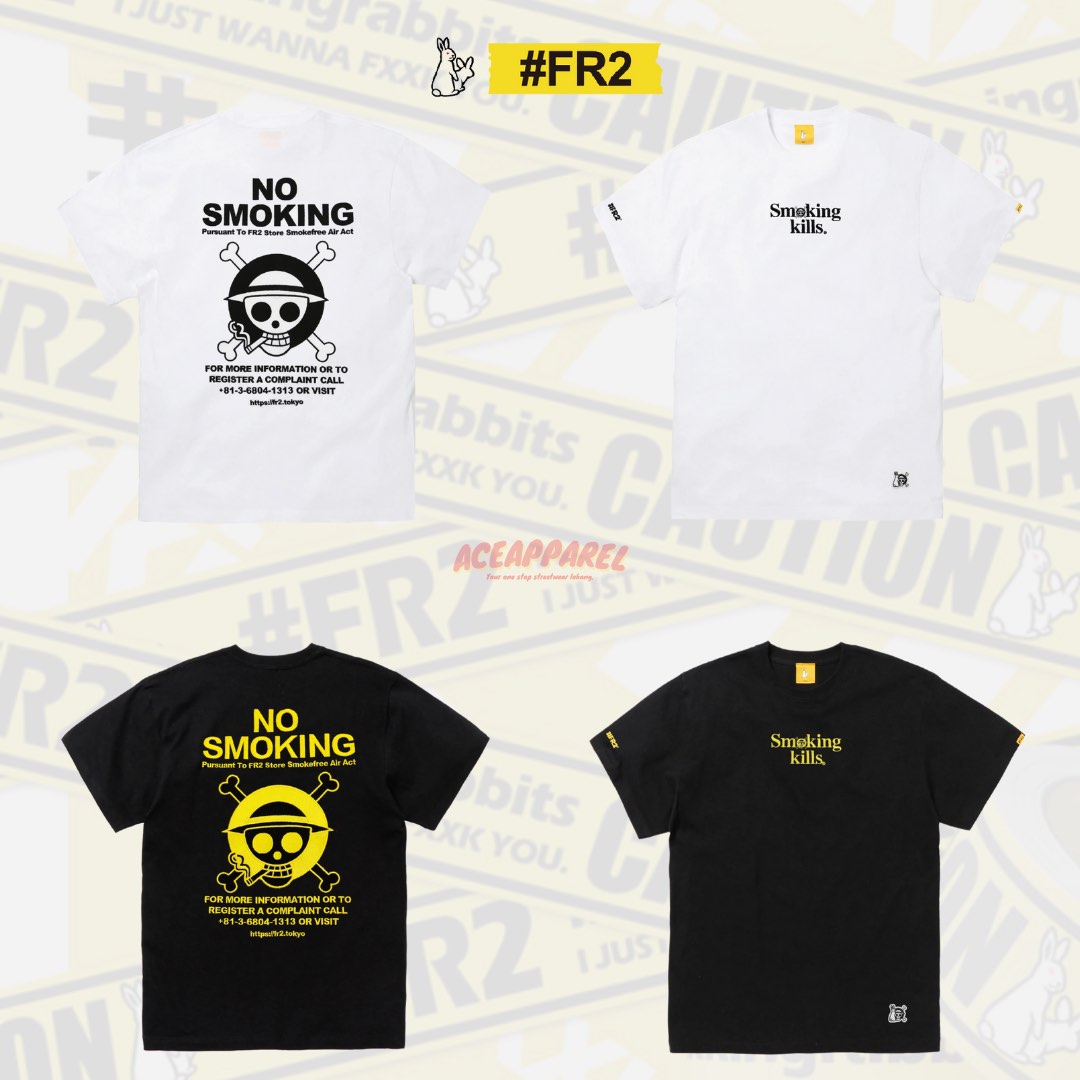 FR2 x One Piece Collab Pieces Tee Hoodie Crew, Men's Fashion, Tops & Sets, Tshirts & Polo Shirts ...