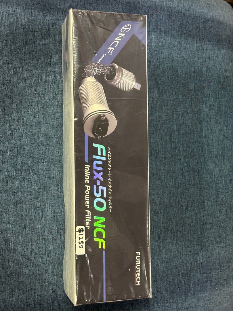 Furutech Flux-50 NCF Inline Power Filiter, Audio, Soundbars, Speakers ...
