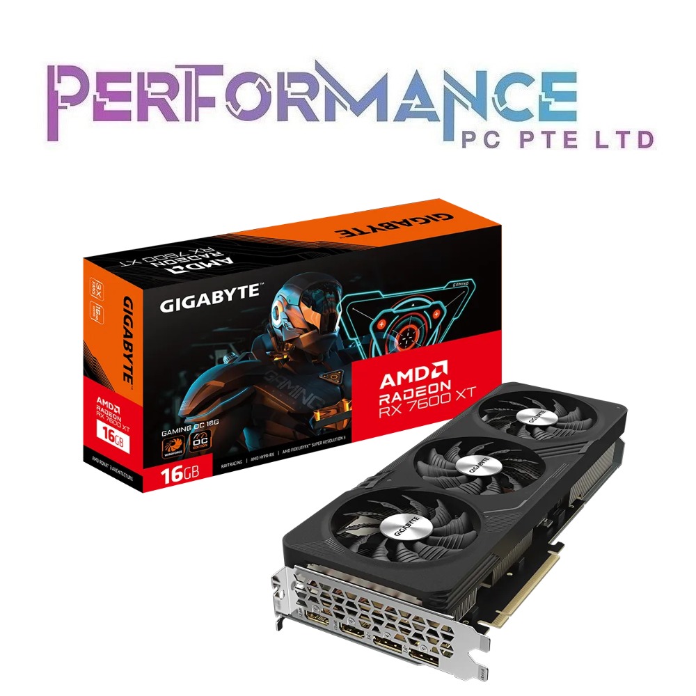 GIGABYTE Radeon RX 7600 XT RX7600 XT RX 7600XT GAMING OC 16G (3 YEARS ...