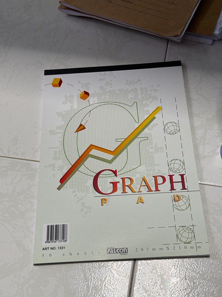 Graph paper, Hobbies & Toys, Books & Magazines, Assessment Books on ...