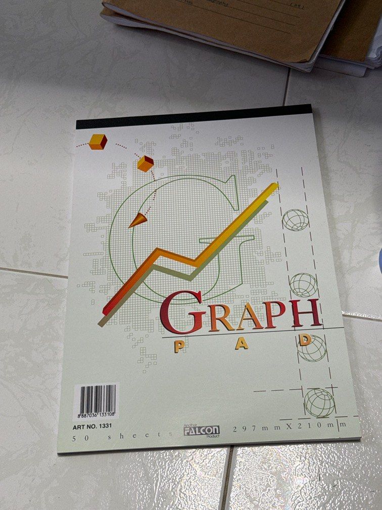 Graph paper, Hobbies & Toys, Books & Magazines, Assessment Books on ...