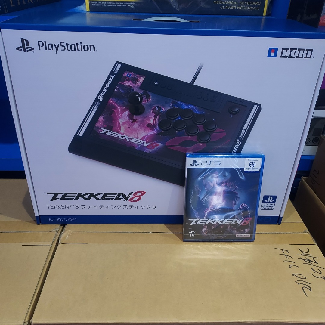 Hori Tekken 8 Fight stick with Tekken 8 @ $399, Video Gaming, Gaming ...