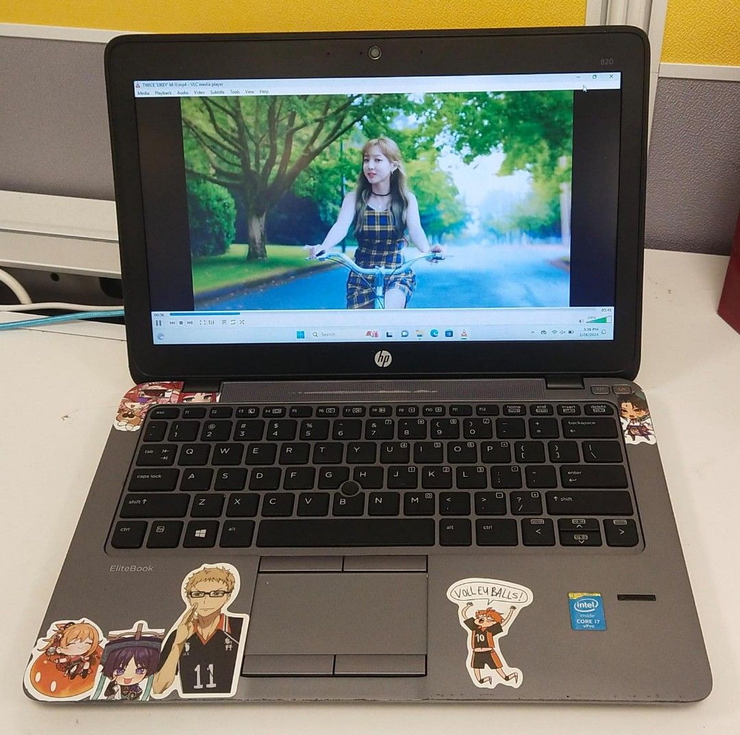 Hp EliteBook 820 Intel Core i7 5th Gen Ram 8GB SSD 1000GB (1TB) Display ...