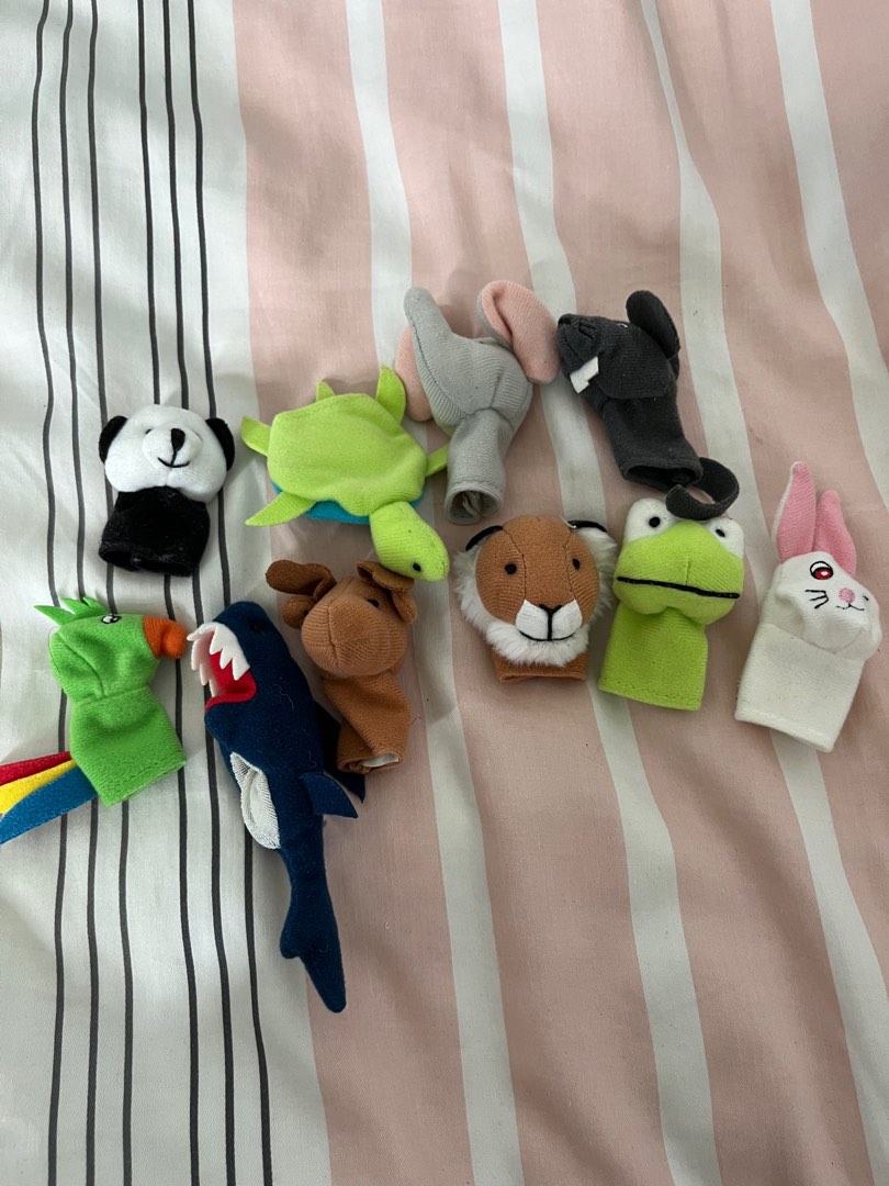 Ikea finger puppets, Hobbies & Toys, Toys & Games on Carousell