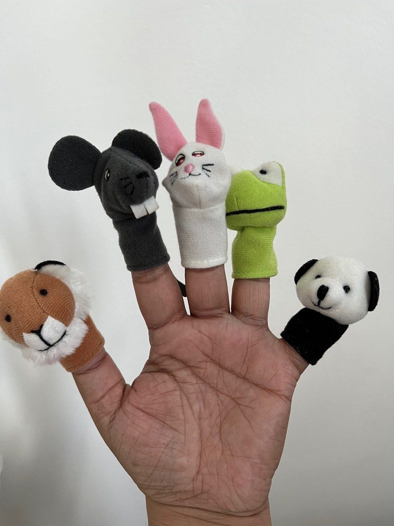 Ikea finger puppets, Hobbies & Toys, Toys & Games on Carousell