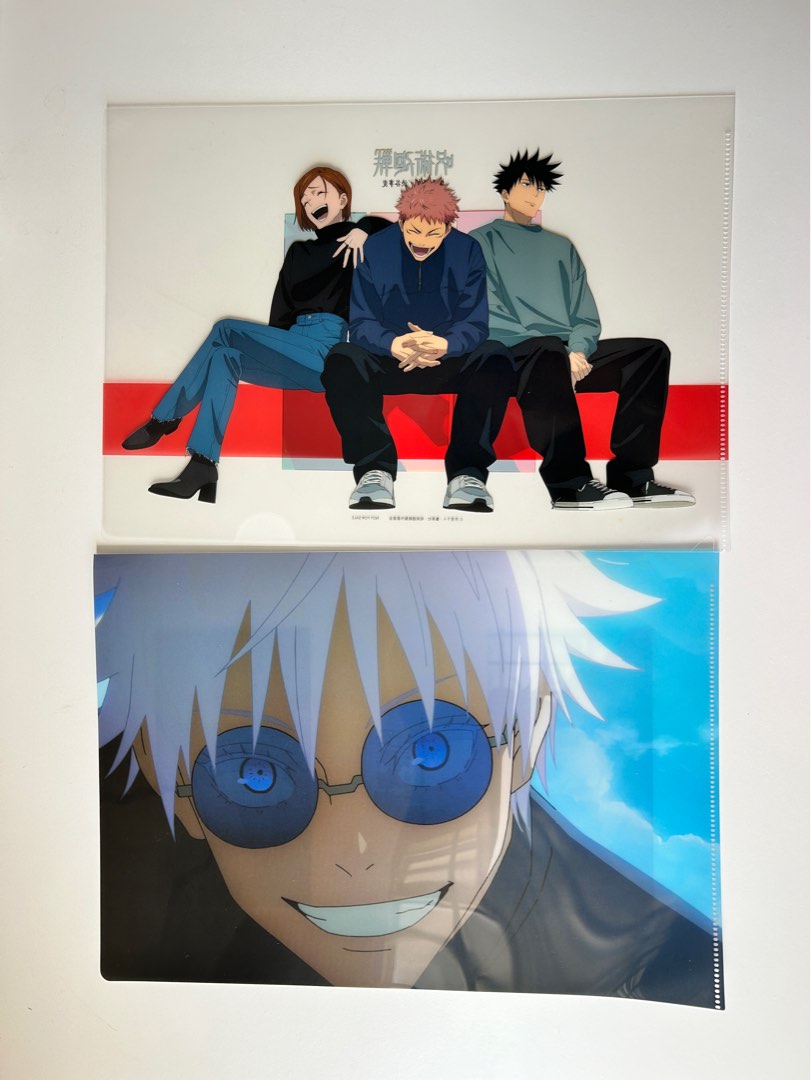 jujutsu kaisen jjk clear file genuine/authentic, Hobbies & Toys ...
