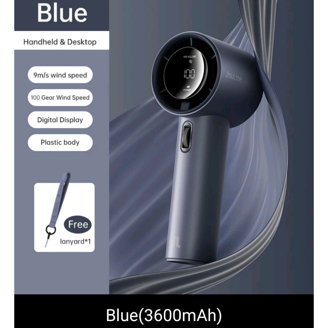 JL (JisuLife) Portable Handheld Fan, Furniture & Home Living, Lighting ...