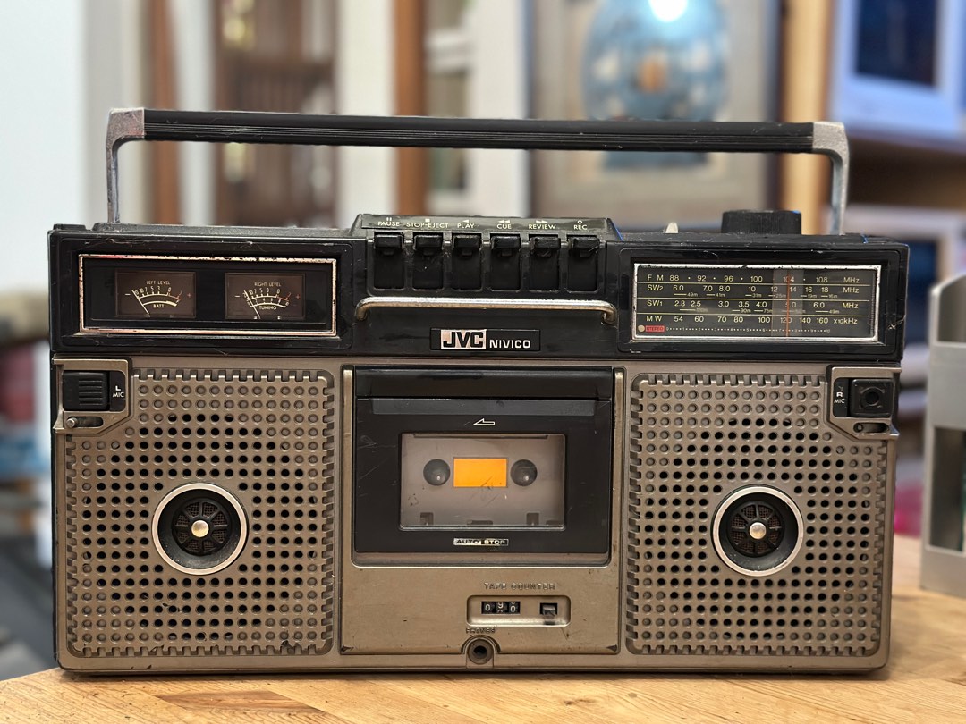 JVC RADIO CASSETTE RECORDER, Audio, Portable Audio Accessories on Carousell