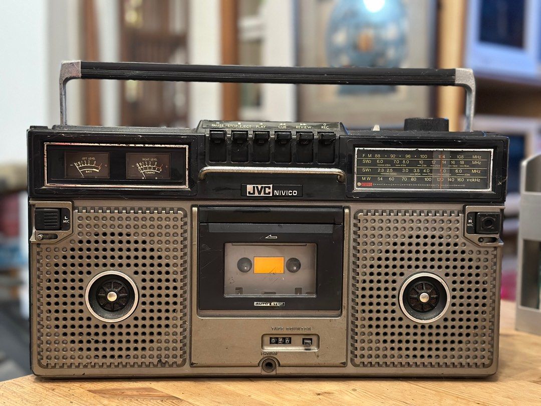 JVC RADIO CASSETTE RECORDER, Audio, Portable Audio Accessories on Carousell