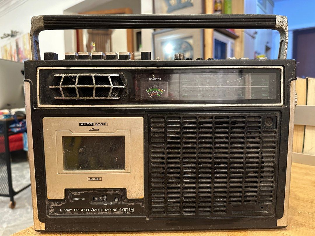 JVC RADIO CASSETTE RECORDER 1975, Audio, Portable Music Players on ...