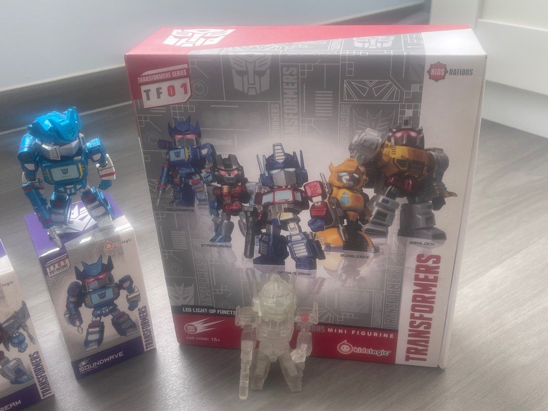 Kids logic transformers (set of 5), Hobbies & Toys, Toys & Games on ...