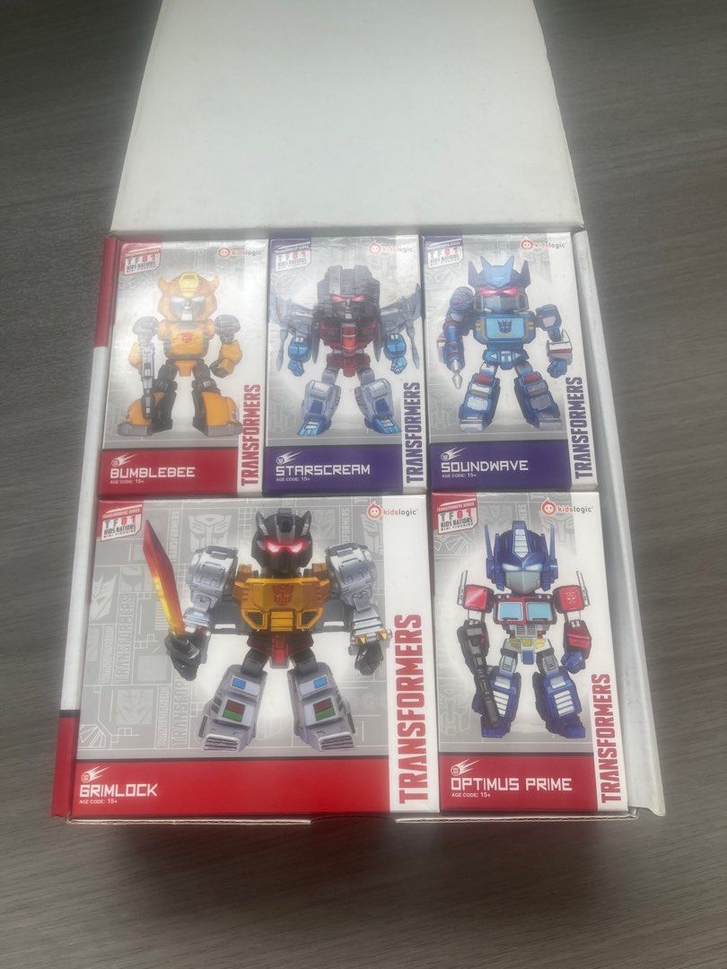 Kids logic transformers (set of 5), Hobbies & Toys, Toys & Games on ...