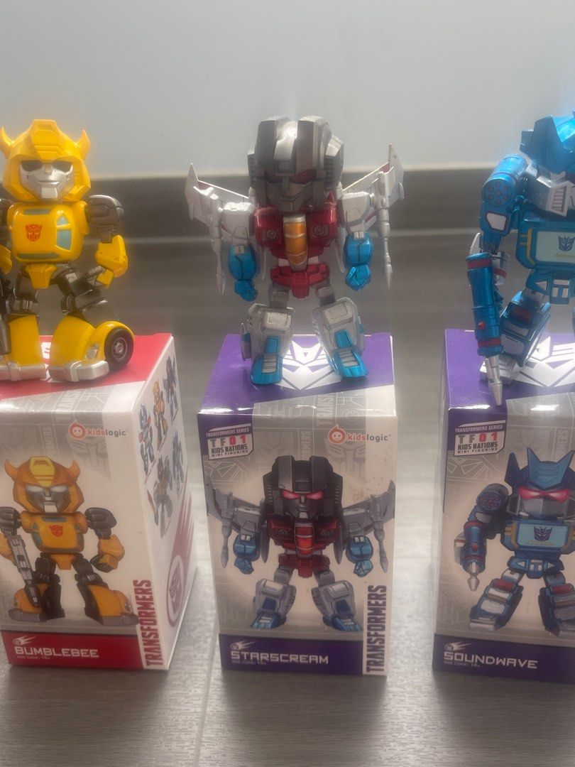 Kids logic transformers (set of 5), Hobbies & Toys, Toys & Games on ...