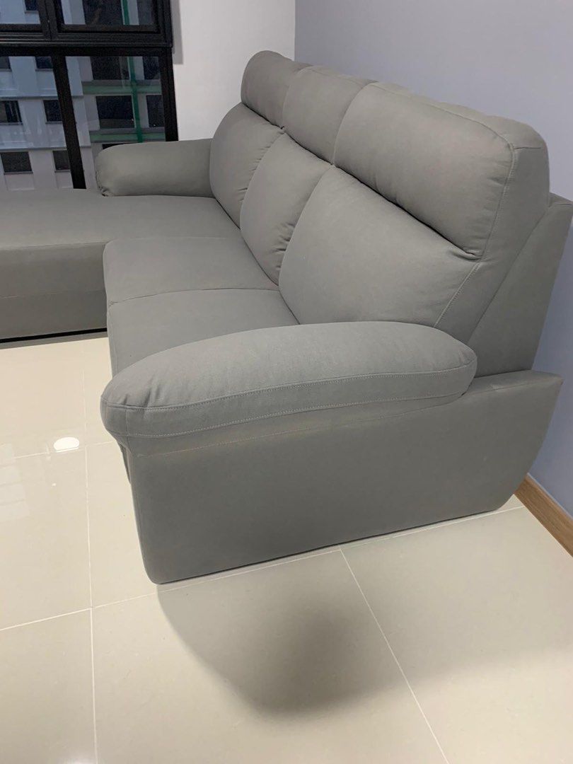 L sofa anti scratches display set, Furniture & Home Living, Furniture ...