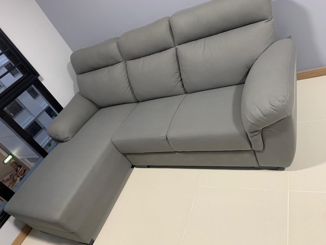 L sofa anti scratches display set, Furniture & Home Living, Furniture ...