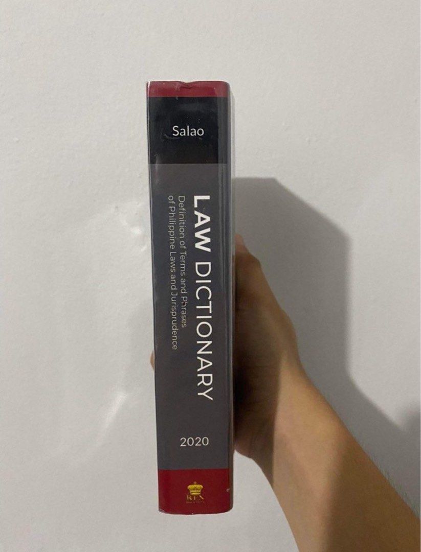Law Dictionary Rex Bookstore (Salao), Hobbies & Toys, Books & Magazines ...