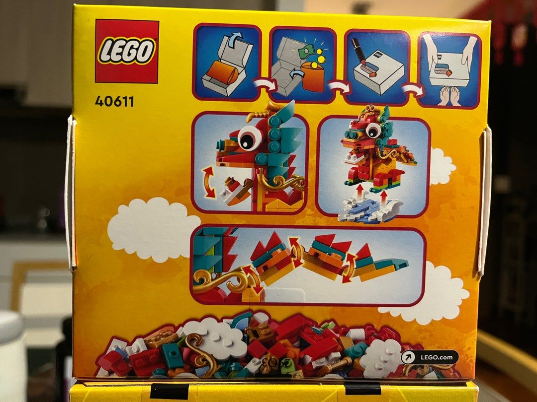 Lego 40611, Year of the Dragon, gift with purchase, Hobbies & Toys ...