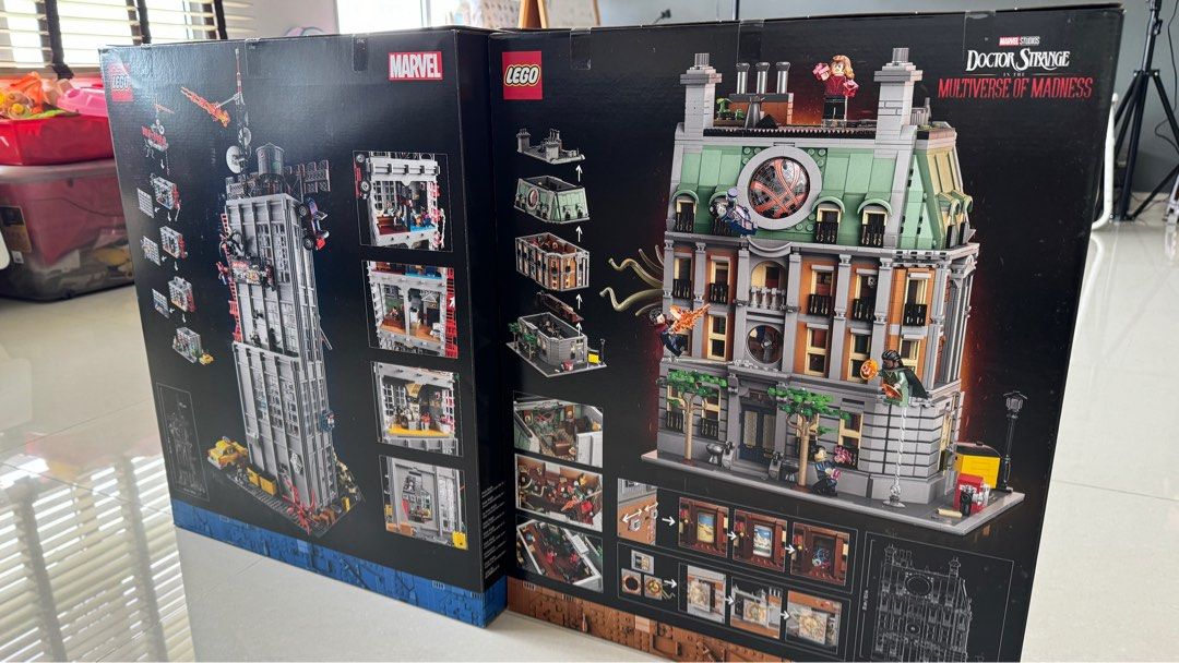 LEGO Marvel Daily Bugle 76178 and Sanctum Sanctorum 76218, Hobbies ...