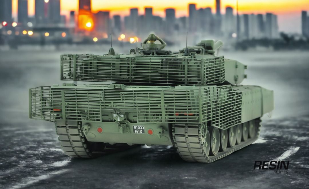 Leopard 2SG Germany Singapore Main Battle Tank 1/35 resinscales model ...