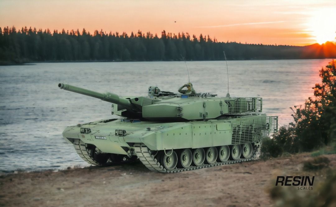 Leopard 2SG Germany Singapore Main Battle Tank 1/35 resinscales model ...